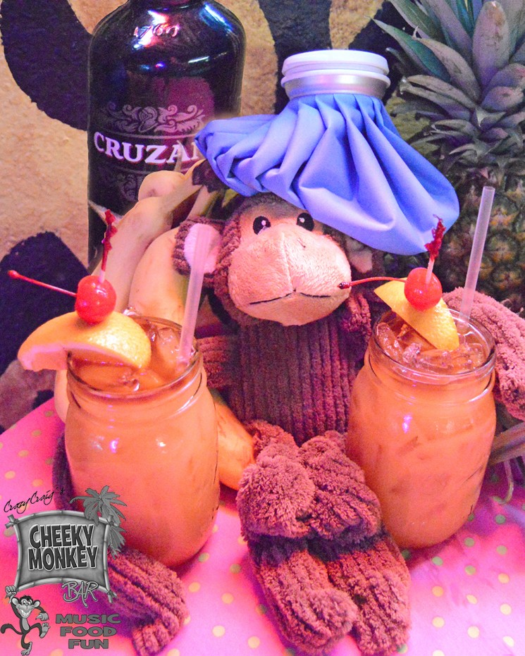 Signature Drinks - Crazy Craig's Cheeky Monkey Bar