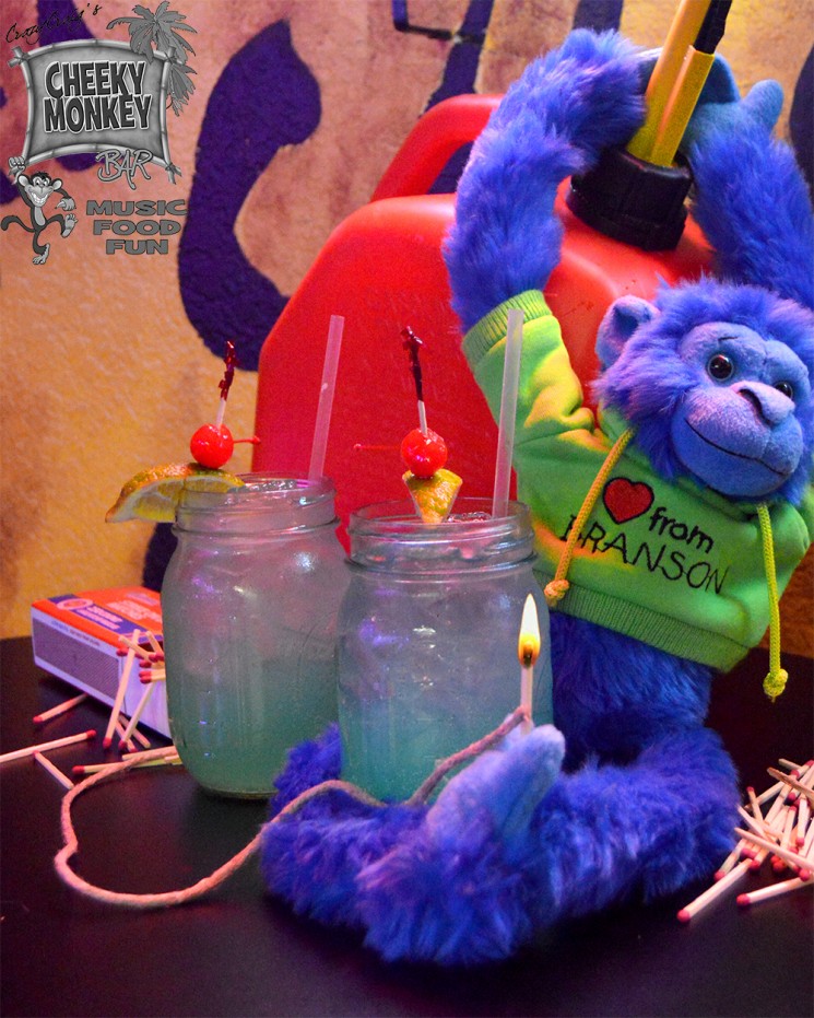 Signature Drinks - Crazy Craig's Cheeky Monkey Bar