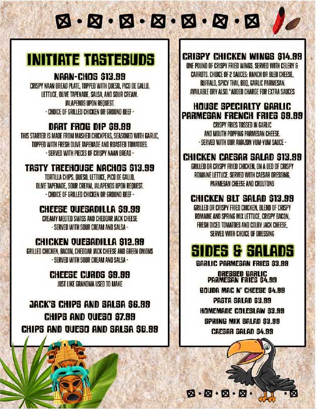 Crazy Craig's Treehouse - Crazy Craig's Cheeky Monkey Bar