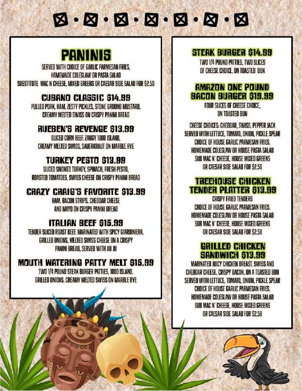 Crazy Craig's Treehouse - Crazy Craig's Cheeky Monkey Bar